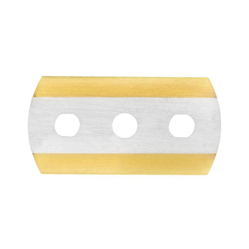 Technical 3 Hole Blade Round Corner 0.2mm - Sterling