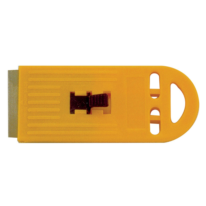 Yellow Plastic Scraper - Sterling