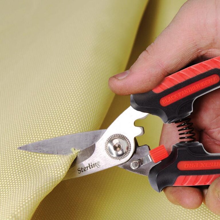 185mm Ultimax Pro Black Panther Gen II: Round Tip Industrial Snips ...