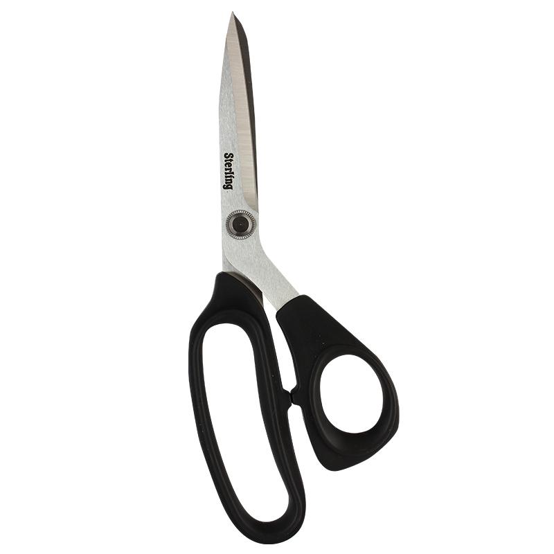 Curved Right Black Panther Scissors - Sterling