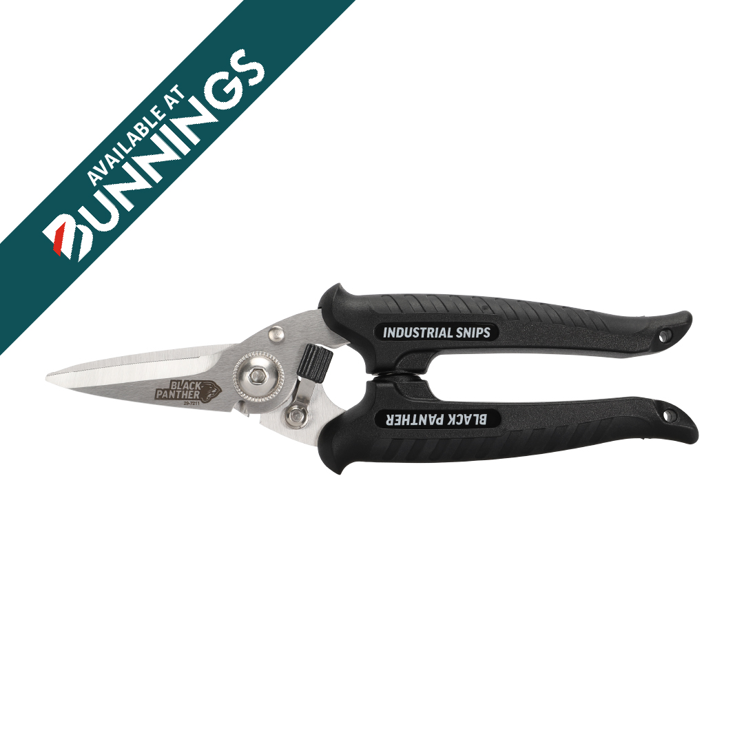 185mm Black Panther Industrial Snips - Sterling